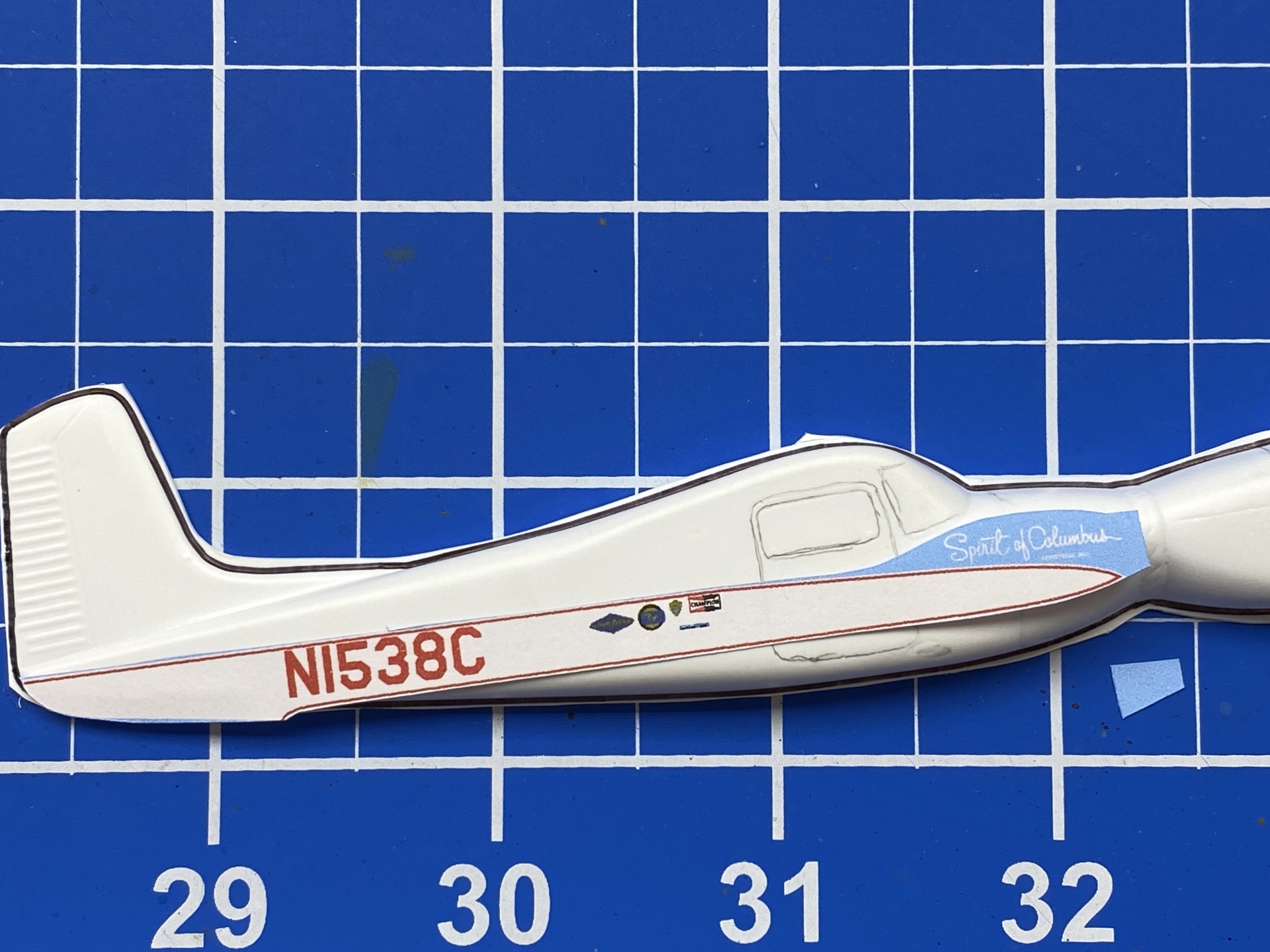 Cessna 180 "Spirit of Columbus" - HYPERMEDIOCRITY